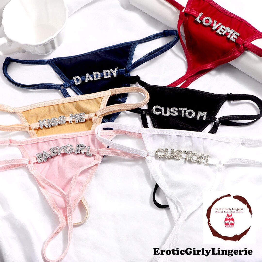 Custom Thong Chain, Silver Letter Custom Name Belly Chain, Personalized ...