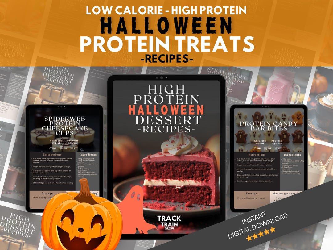 Halloween High Protein Dessert Recipes Ebook: Healthy Treats (digital ...