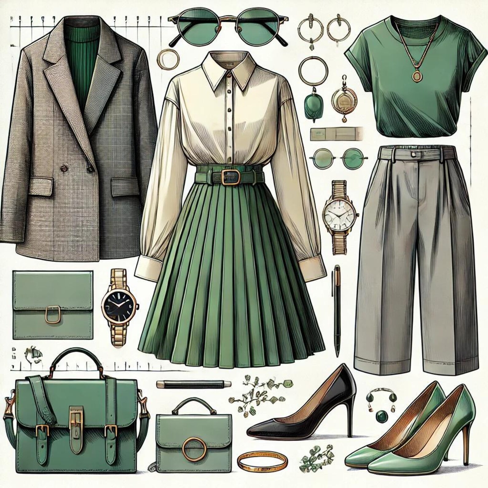 Outfit Combination Ideas - Etsy