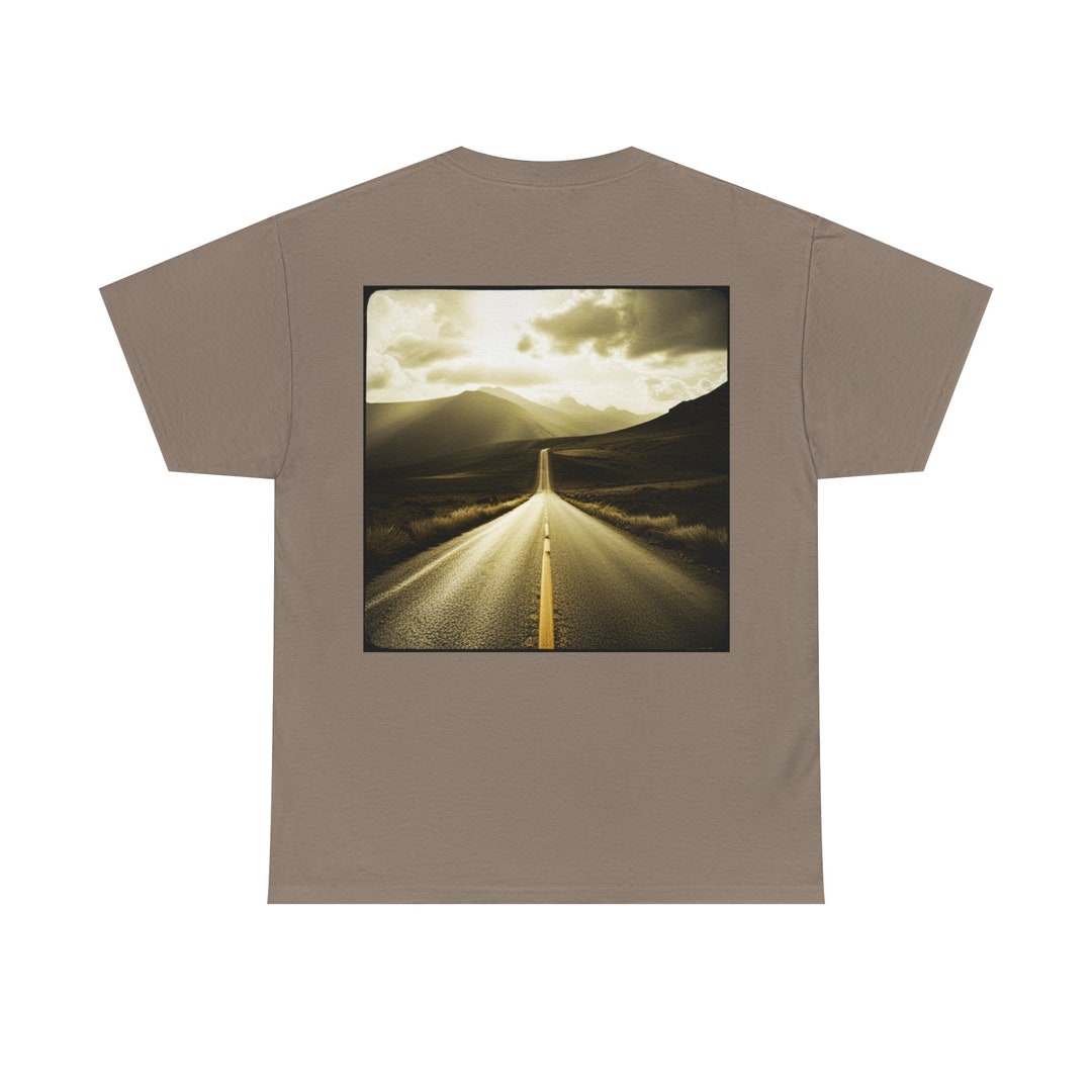 Open Road Design Heavy Cotton Tee - Etsy