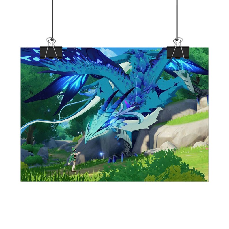 Genshin Impact Archon Venti, Genshin Imapct Wall Art Aviavle in ...