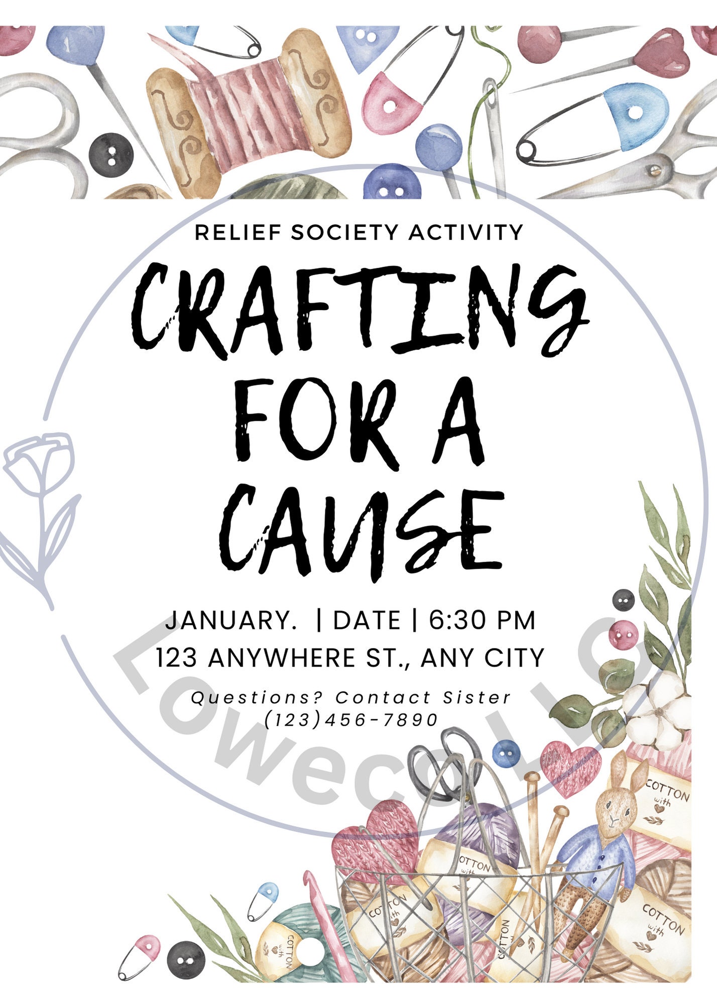 Activity Ideas for Relief Society Activities January Edition Includes 3 ...