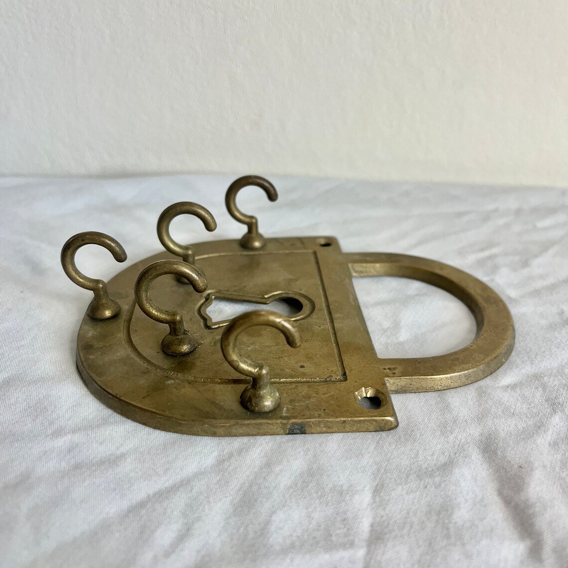 Vintage Padlock Keys Hooks - Etsy