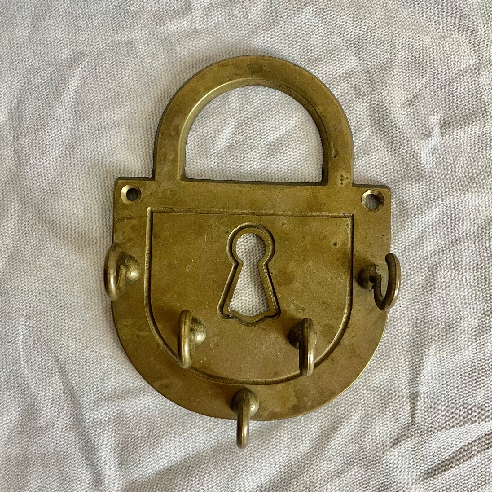 Vintage Padlock Keys Hooks - Etsy