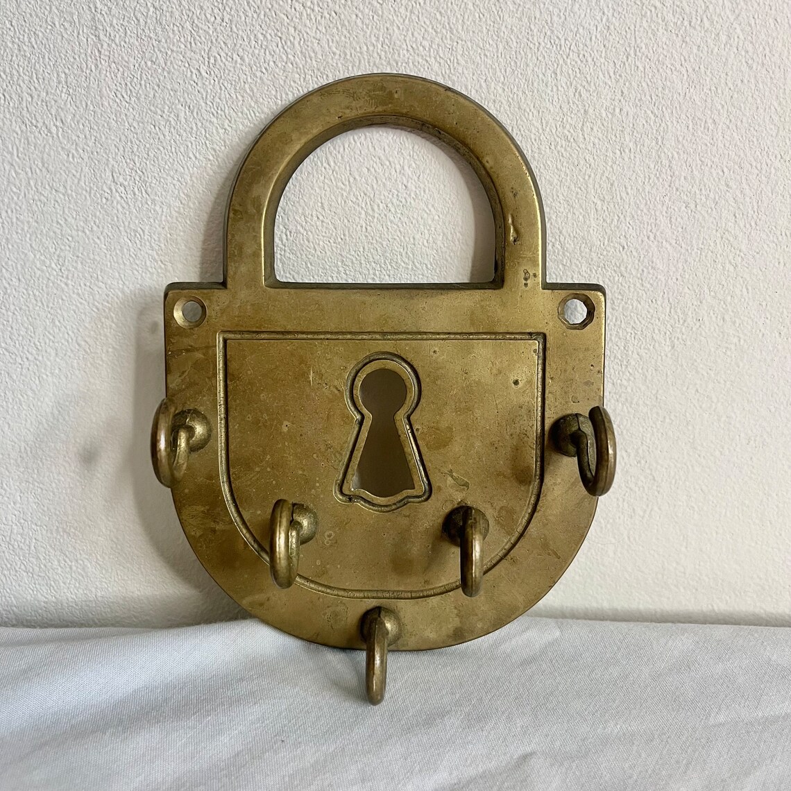 Vintage Padlock Keys Hooks - Etsy