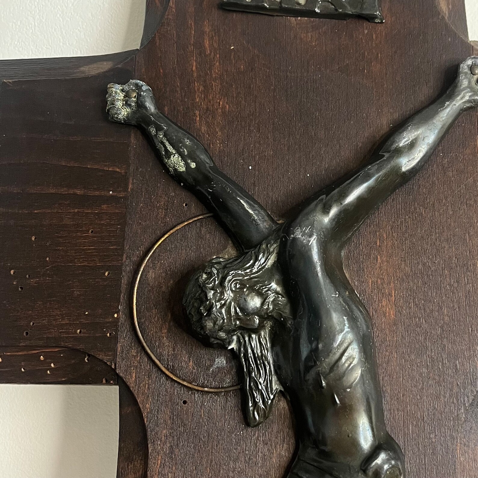 Early 20th Century Wall Hanging Crucifix - Etsy