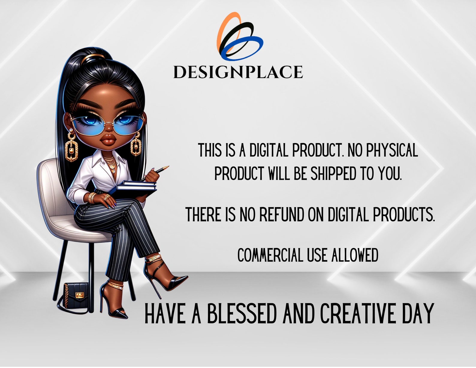 Chibi Doll Clipart Bundle Chibi Clipart Birthday Party Clipart Birthday ...