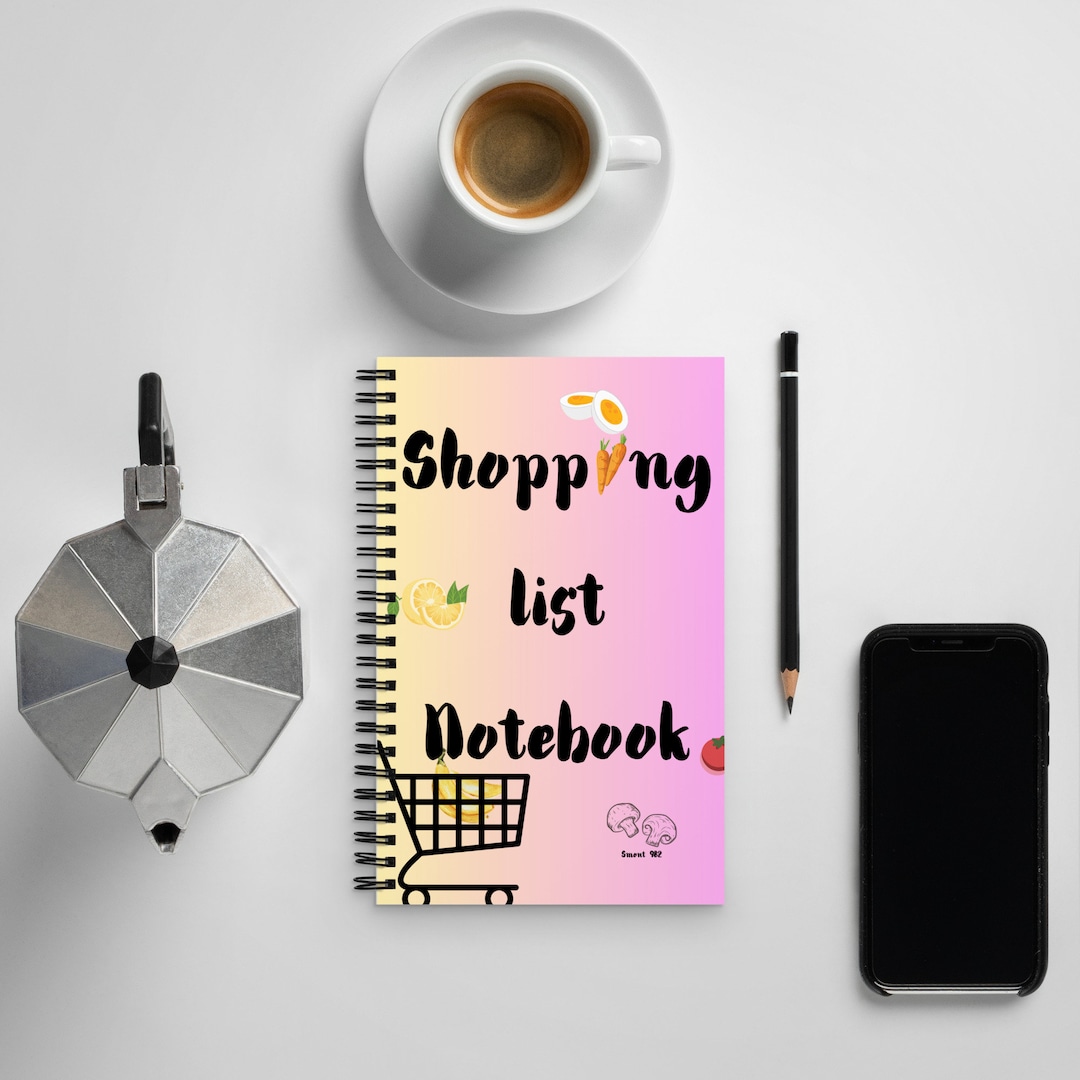 Notepad, Design Notebook, Personalized Notebook, List Notebook, Colored ...