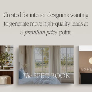 Interior Design Spec Book FFE Schedules for Interior Designers Canva ...