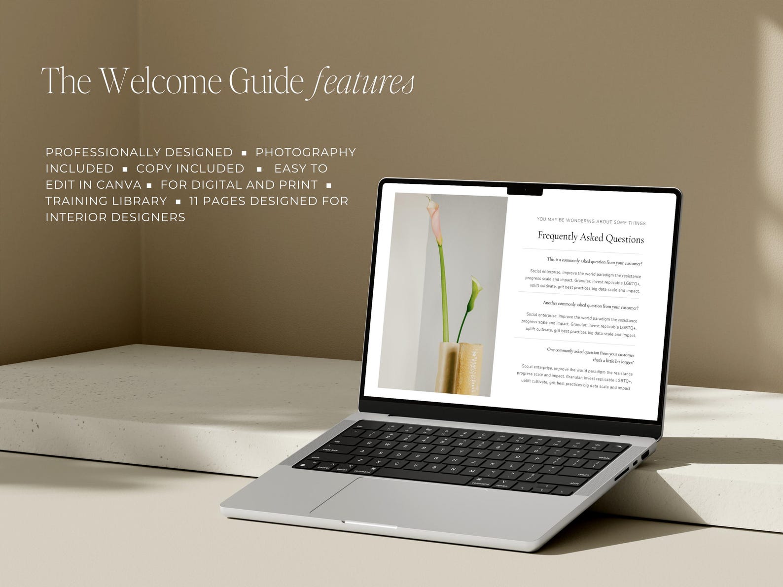 Interior Design Client Welcome Magazine Guide for Interior Designers ...
