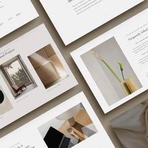 Interior Design Client Welcome Magazine Guide for Interior Designers ...