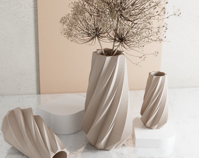 12 Inch Ultimate Matte White Vase Collection - Etsy