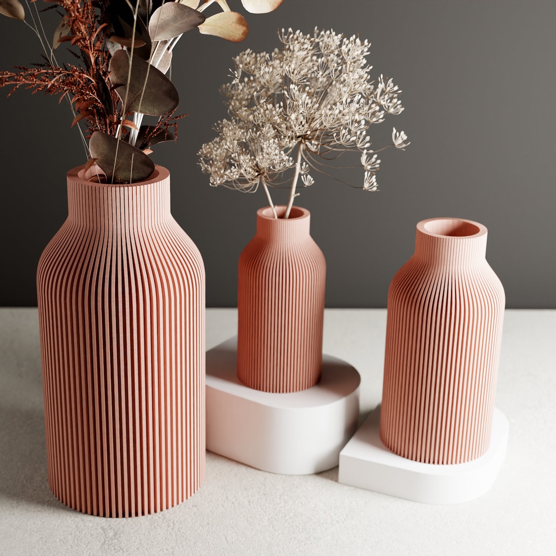 Flower Vase Modern Home Decor Custom Vase for Gift for Friend - Etsy