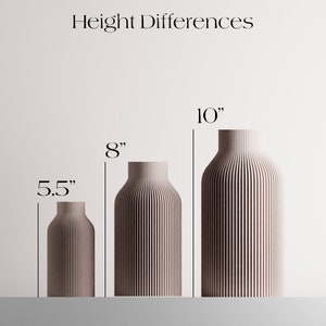 LARGE off White Vase "bottle" - Sleek Design - Original and Striking ...