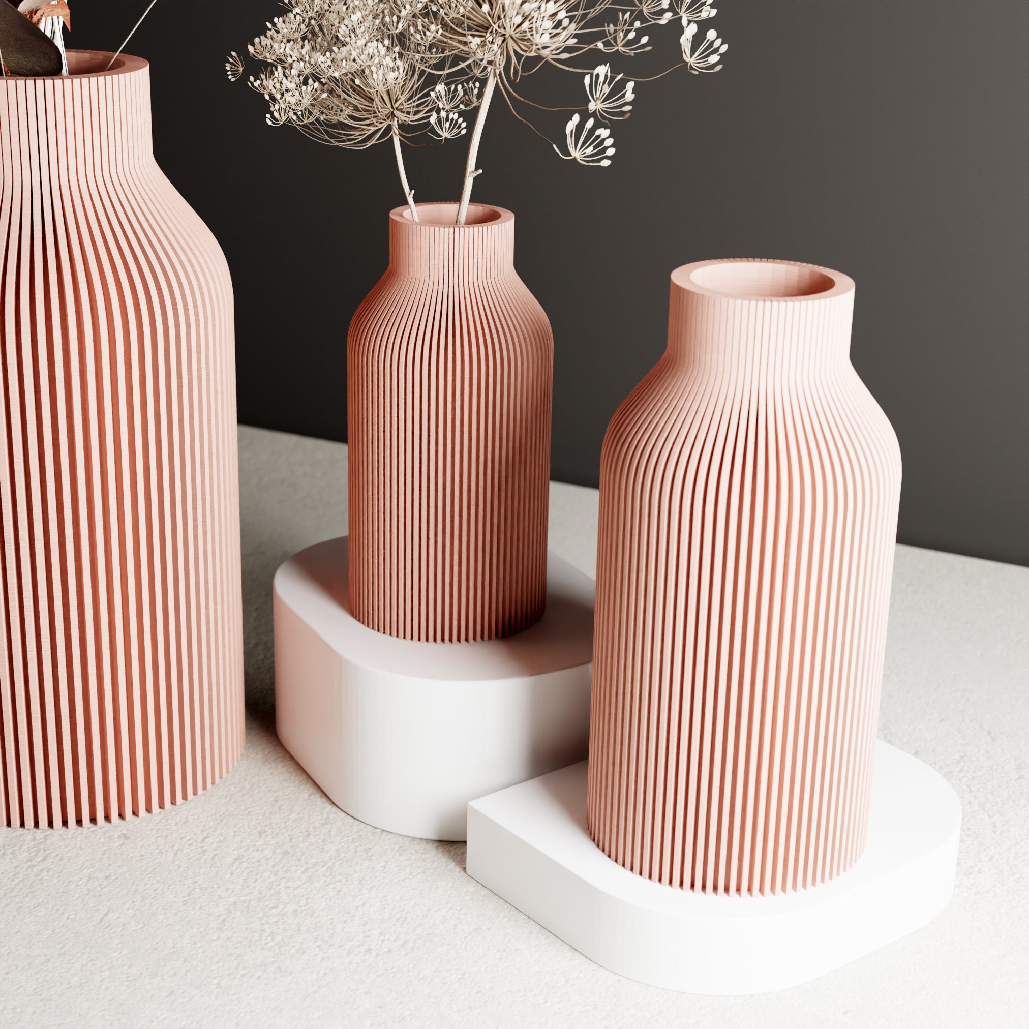 Flower Vase Modern Home Decor Custom Vase for Gift for Friend - Etsy