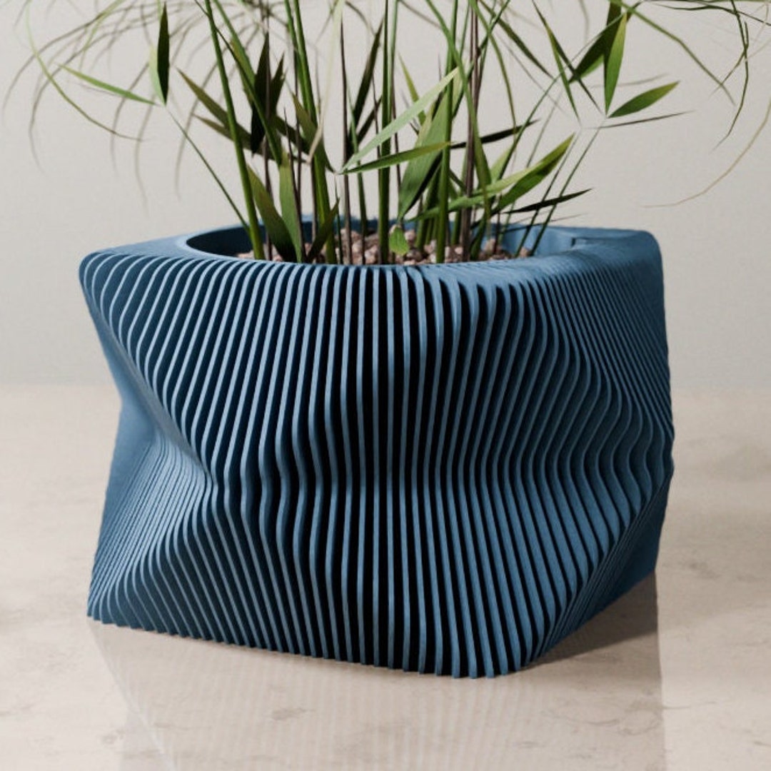 Unique Planter Plant Pot Indoor Planter With Drainage the Perfect Cute ...
