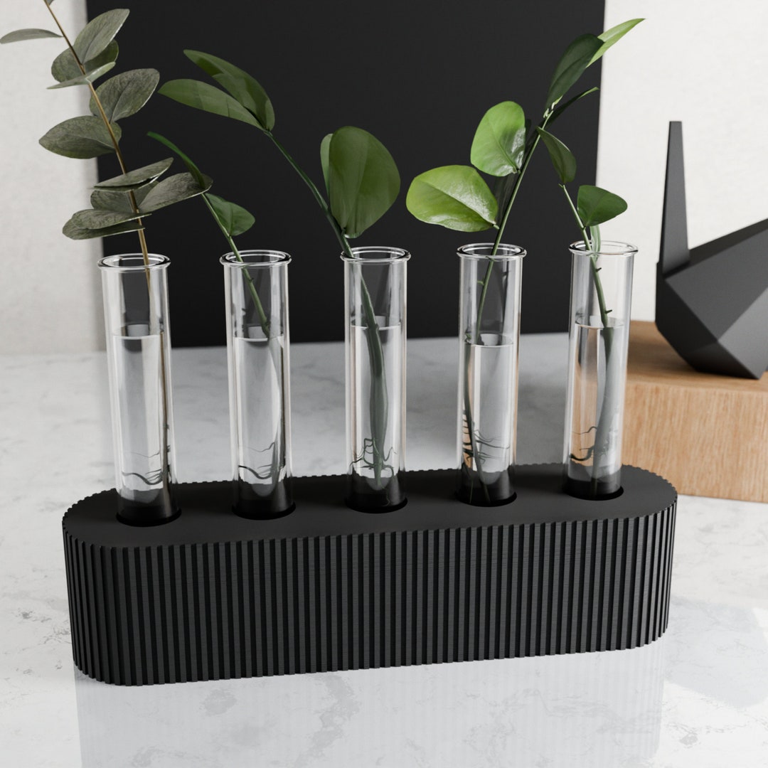 QUINTUPLE Plant Propagation Station With 3 4 5 Tubes, Water Hydroponics ...
