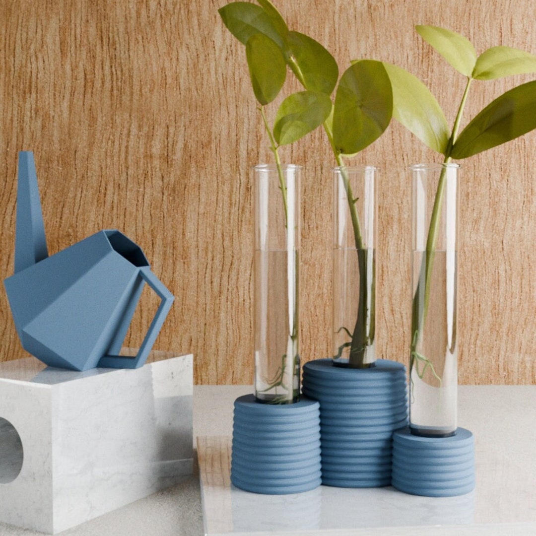 Triple Bubble Plant Propagation Station With 3 Tubes, Water Hydroponics ...