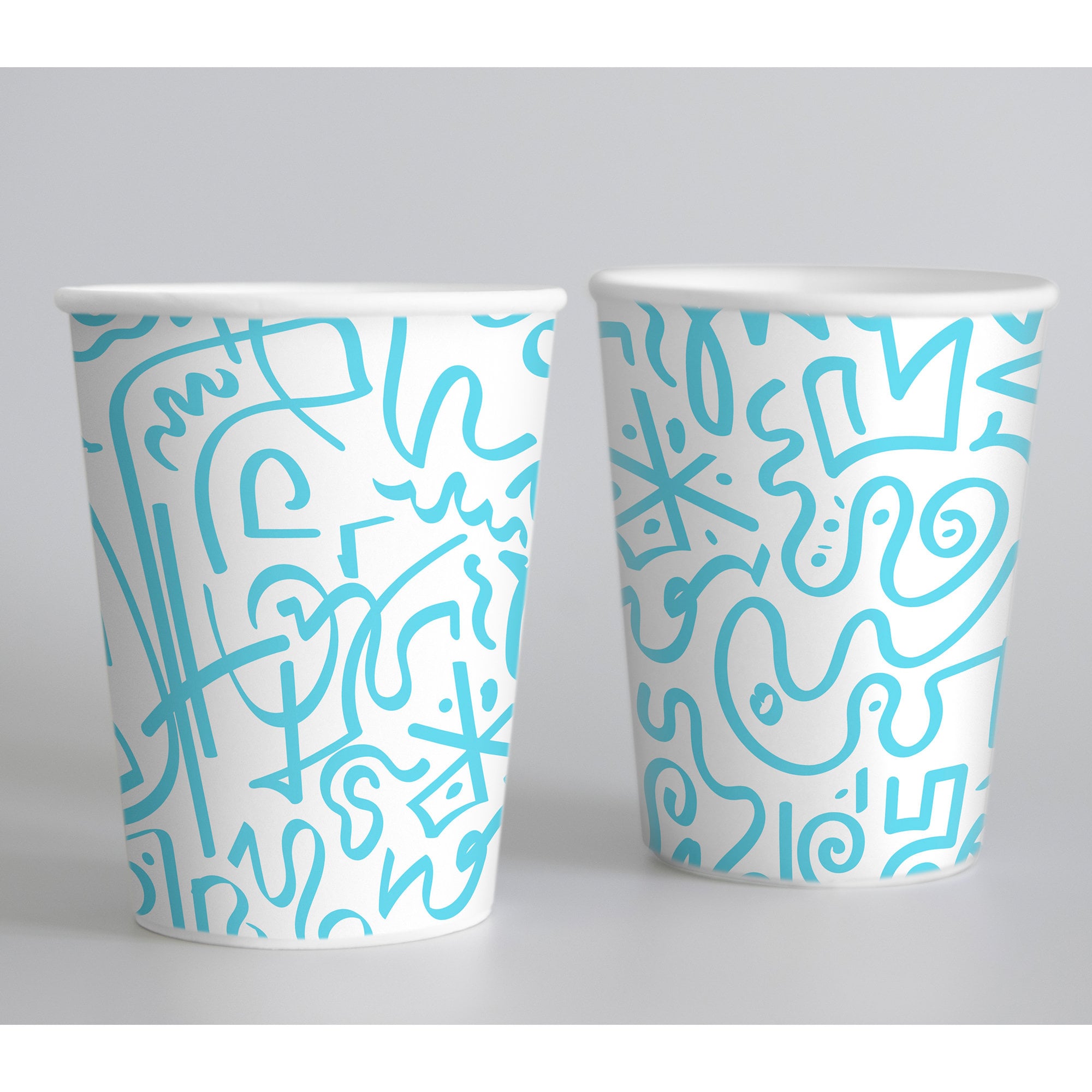 Doodle Seamless SVG Bundle, Seamless Abstract Hand-drawn Patterns ...