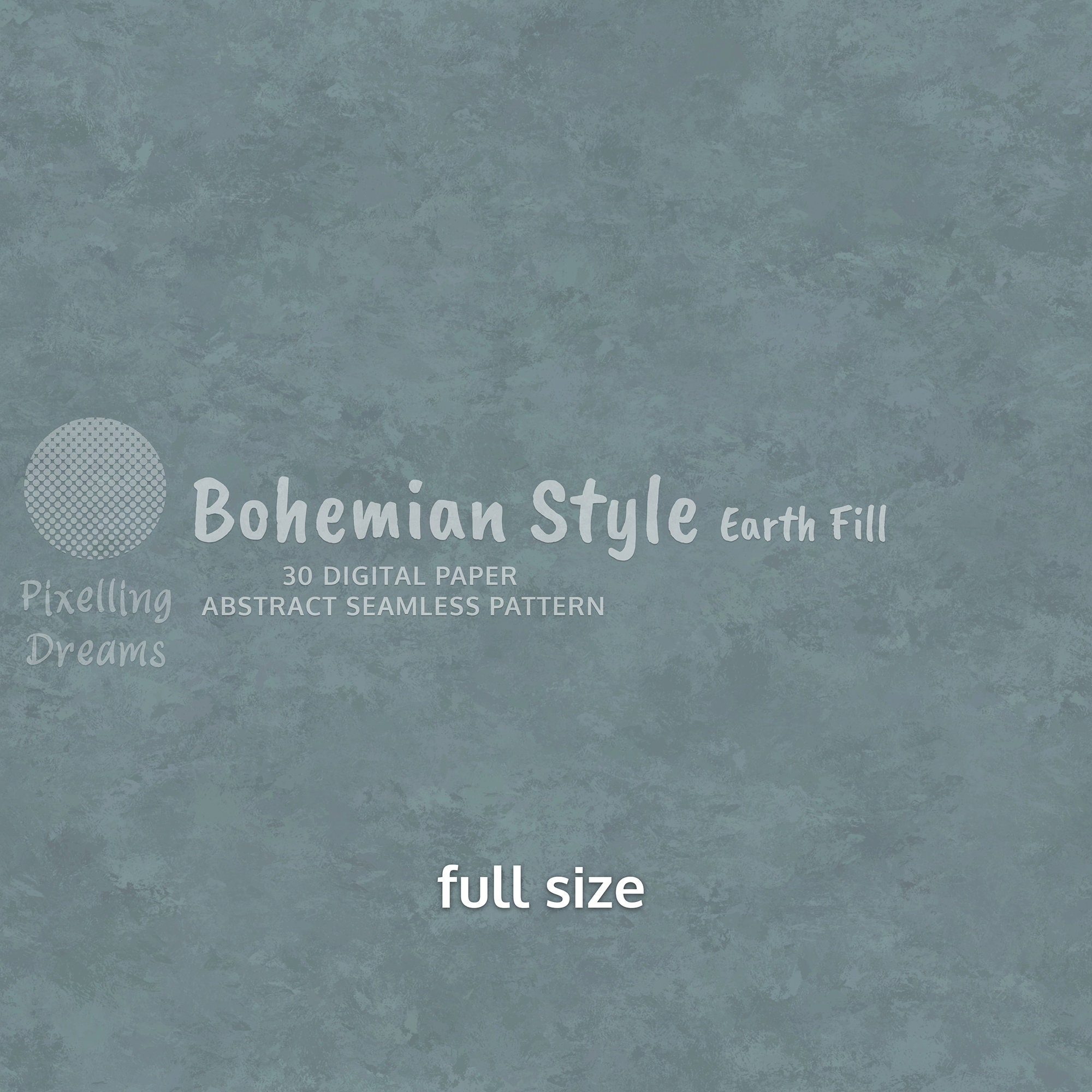 Boho Style Earth Fill Digital Paper, Abstract Nature Seamless Patterns ...