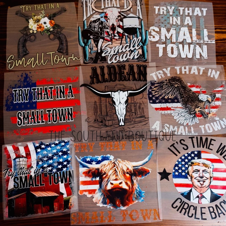 Country DTF Transfer Bundle - Etsy