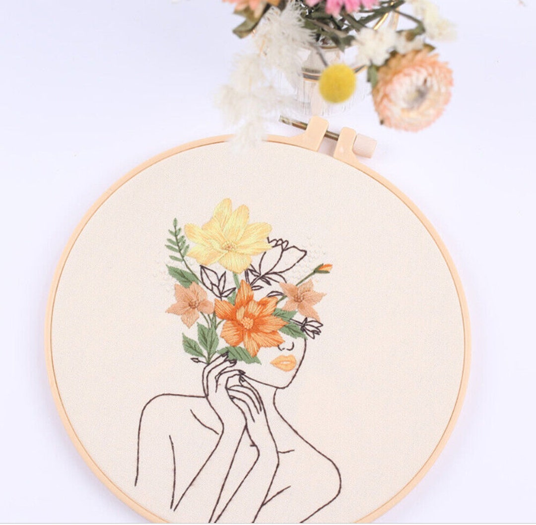 Feminist Embroidery Kit- Female Body Art DIY Embroidery Kit for ...