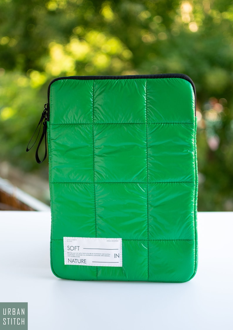 Puffer MacBook Sleeve, Laptop Sleeve, 14 Inch Case, iPad Sleeve, Padded ...