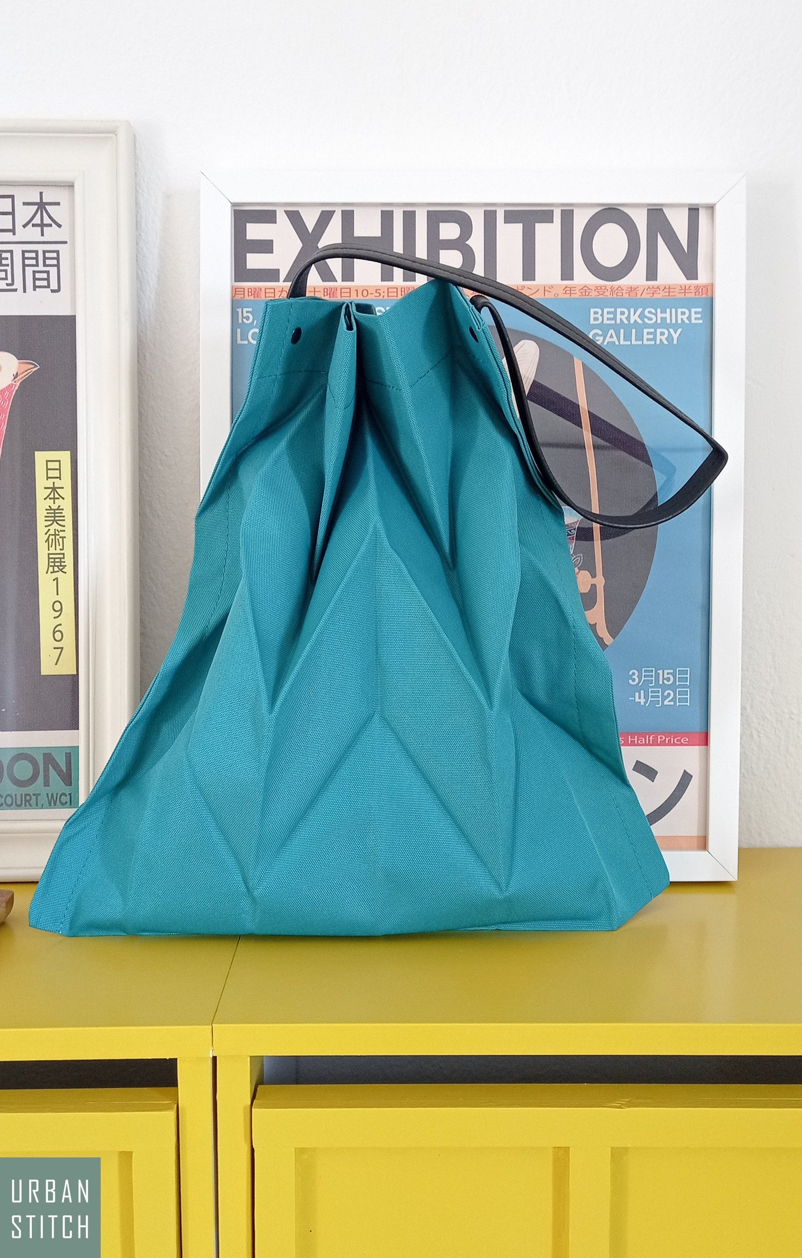 Origami Tote Bag - Shopper Bag, Minimalist Bag, Shoulder Bag, Mother's ...