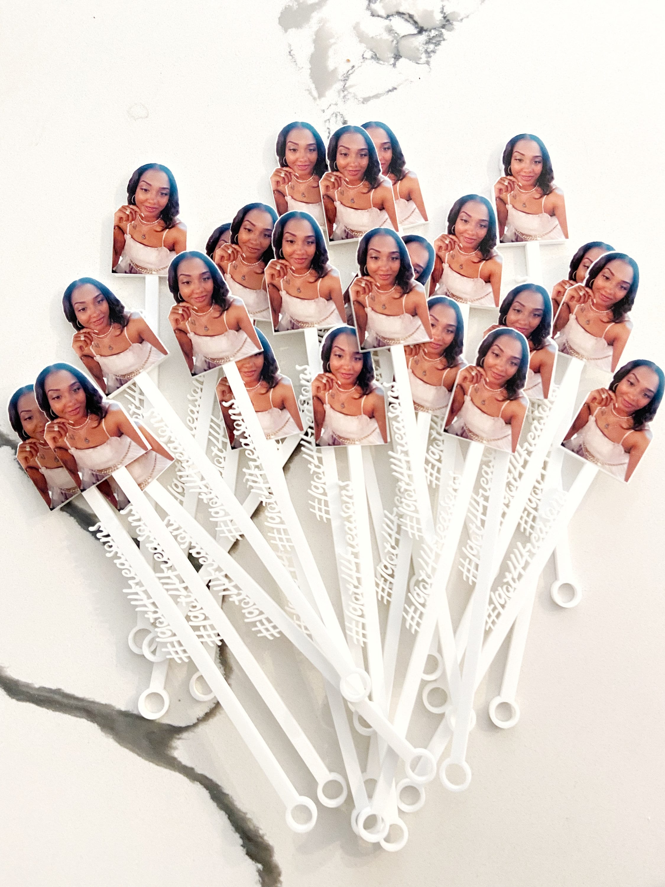 12 Custom Photo Stir Sticks Drink Stirs Photo Stir Sticks Drink ...