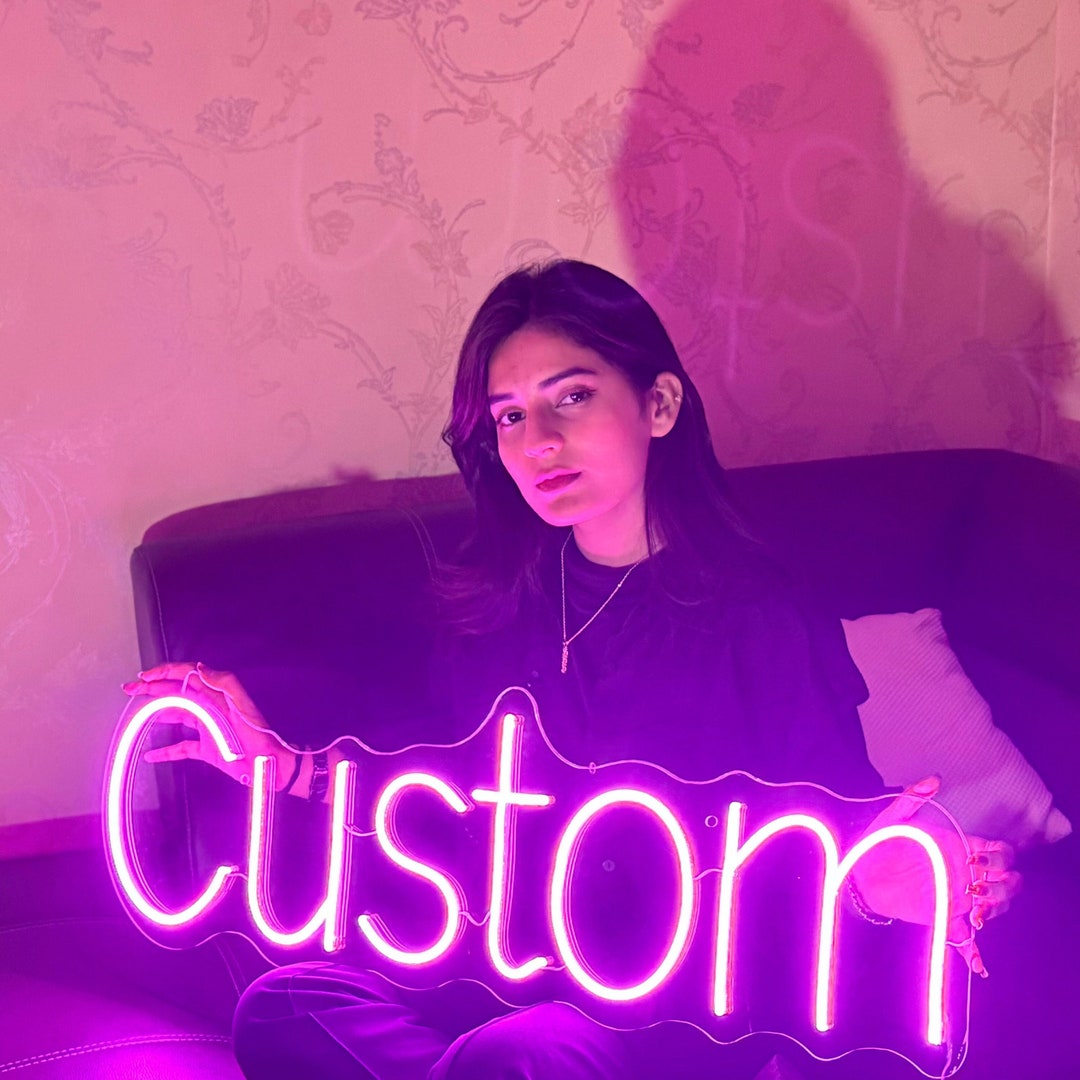 Custom Name Neon Sign Neon Sign Bedroom Led Neon Sign - Etsy New Zealand