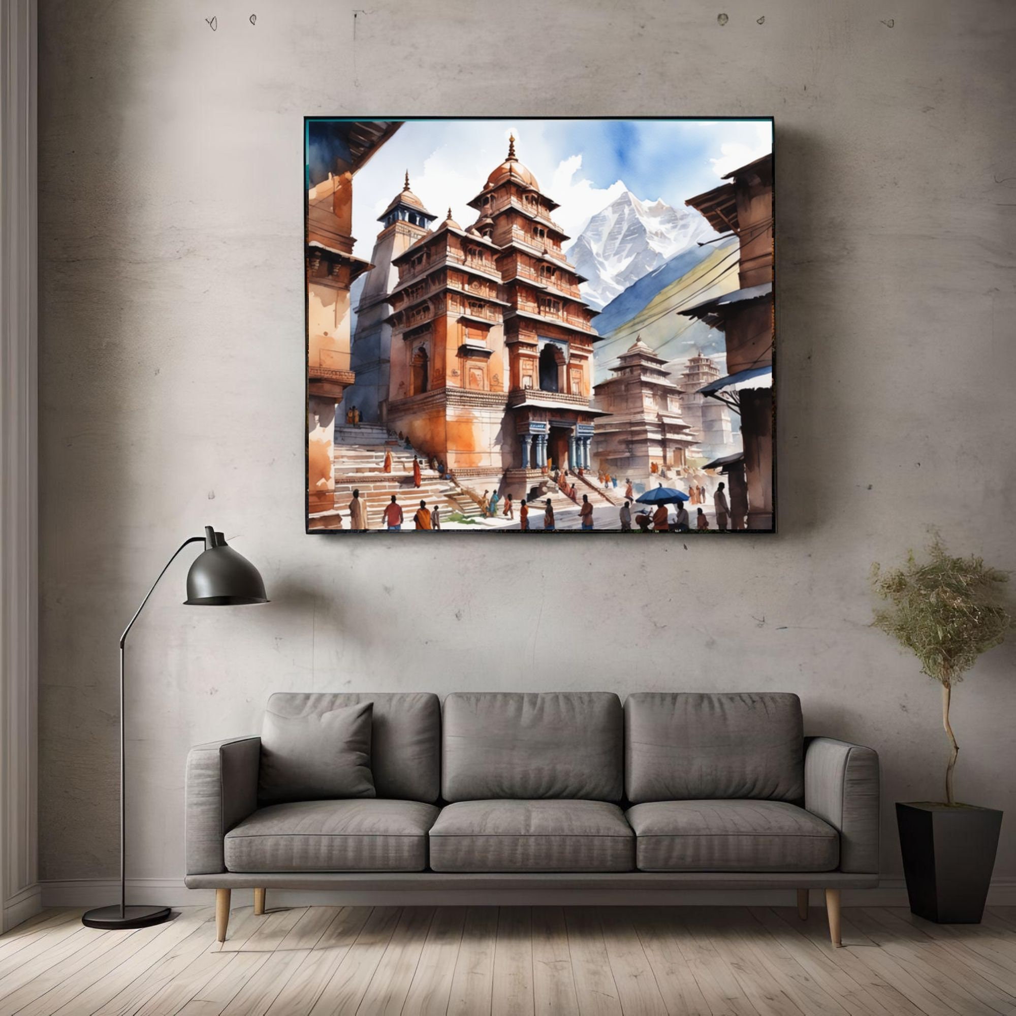 Mid Journey Art Artificial Intelligence Art AI Created Art Digital Wall ...