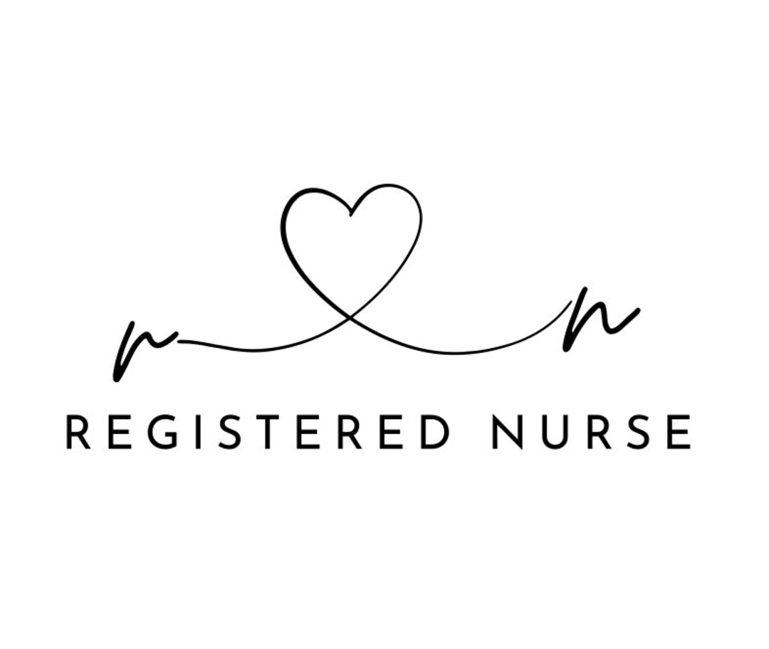 RN Cursive Digital Download - Etsy