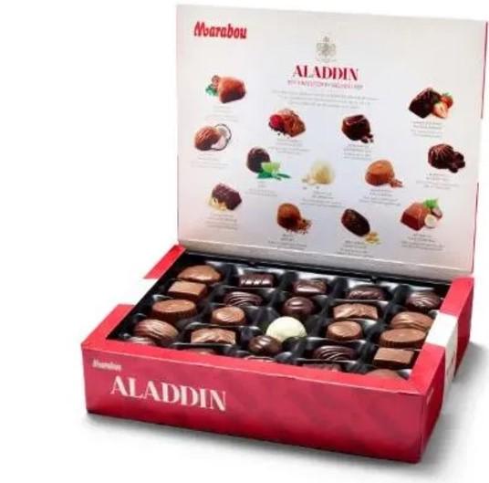 Aladdin Swedish Chocolate Pralines Gift Box (2 X 410g) - Etsy