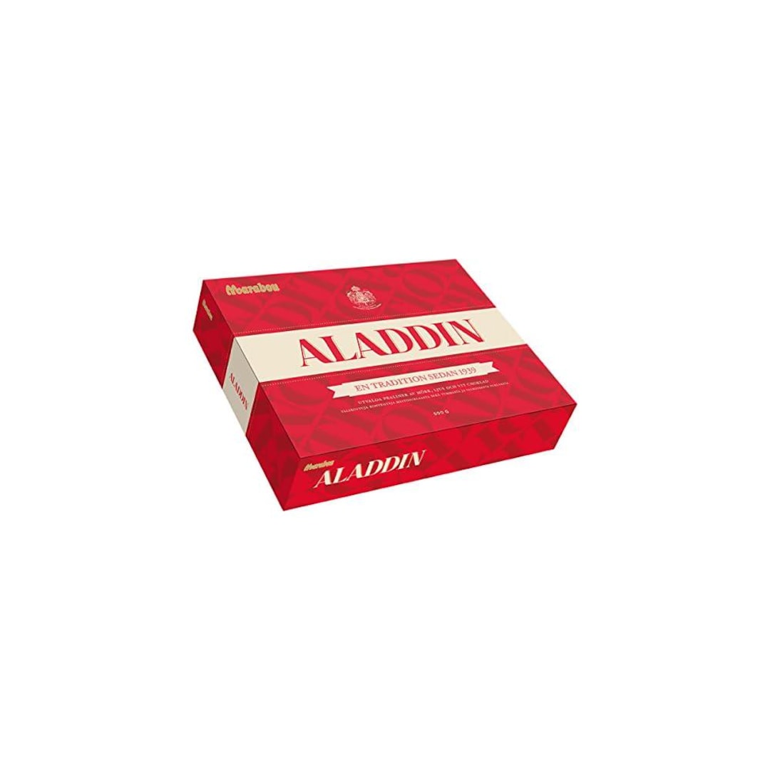 Swedish Aladdin Chocolate 500 G, Marabou, Chocolate Pralines From ...
