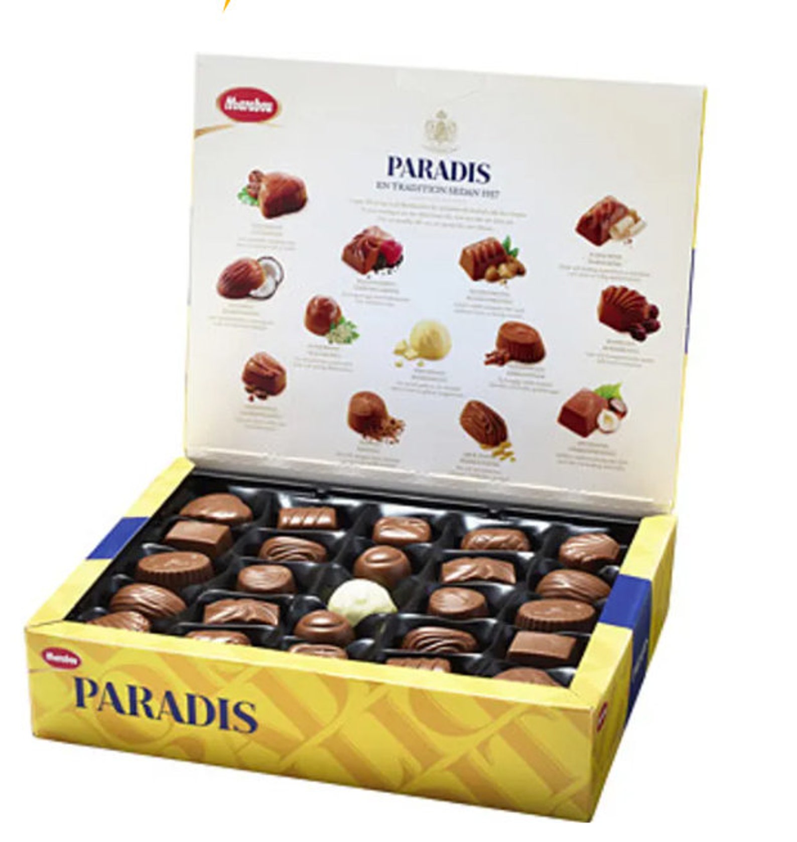 Swedish Chocolate Gift Box, Paradis 410g, Swedish Paradis Chocolate Box ...