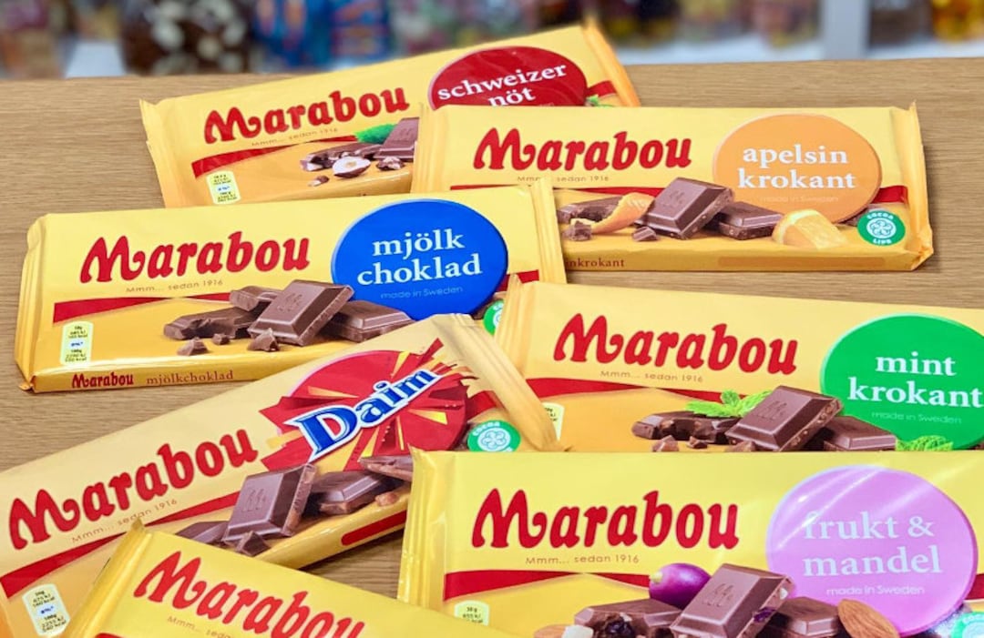 Marabou Swedish Chocolate Bars 200g, Chocolate From Sweden, Marabou Mjölkchoklad, Swedish Fika ...