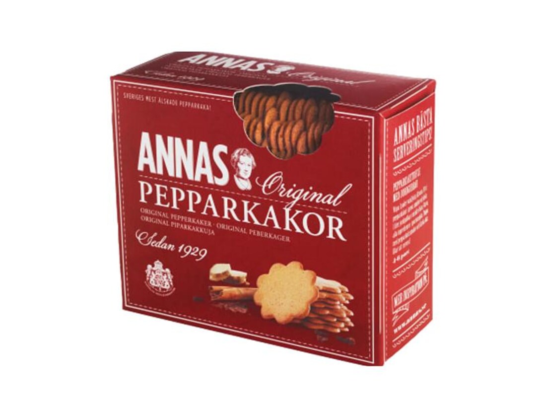 Annas Pepparkakor: Swedish Gingerbread Cookies (300g) - Etsy