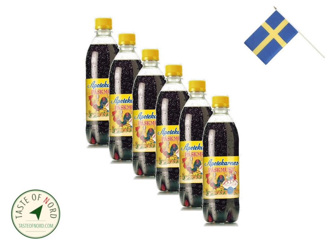 Påskmust, Swedish Easter Soda, 6 Pack/0,33 Cl, Swedish Easter Beverage ...