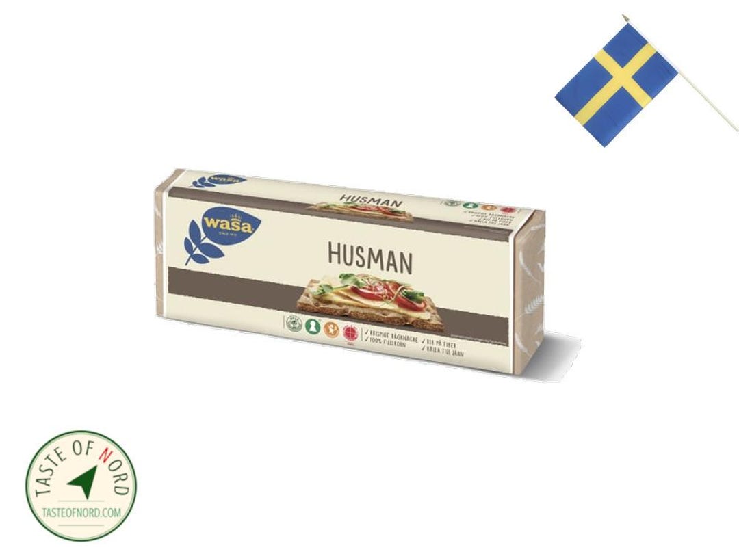 WASA Husman Knäckebröd - 520g Scandinavian Rye Crispbread - Etsy