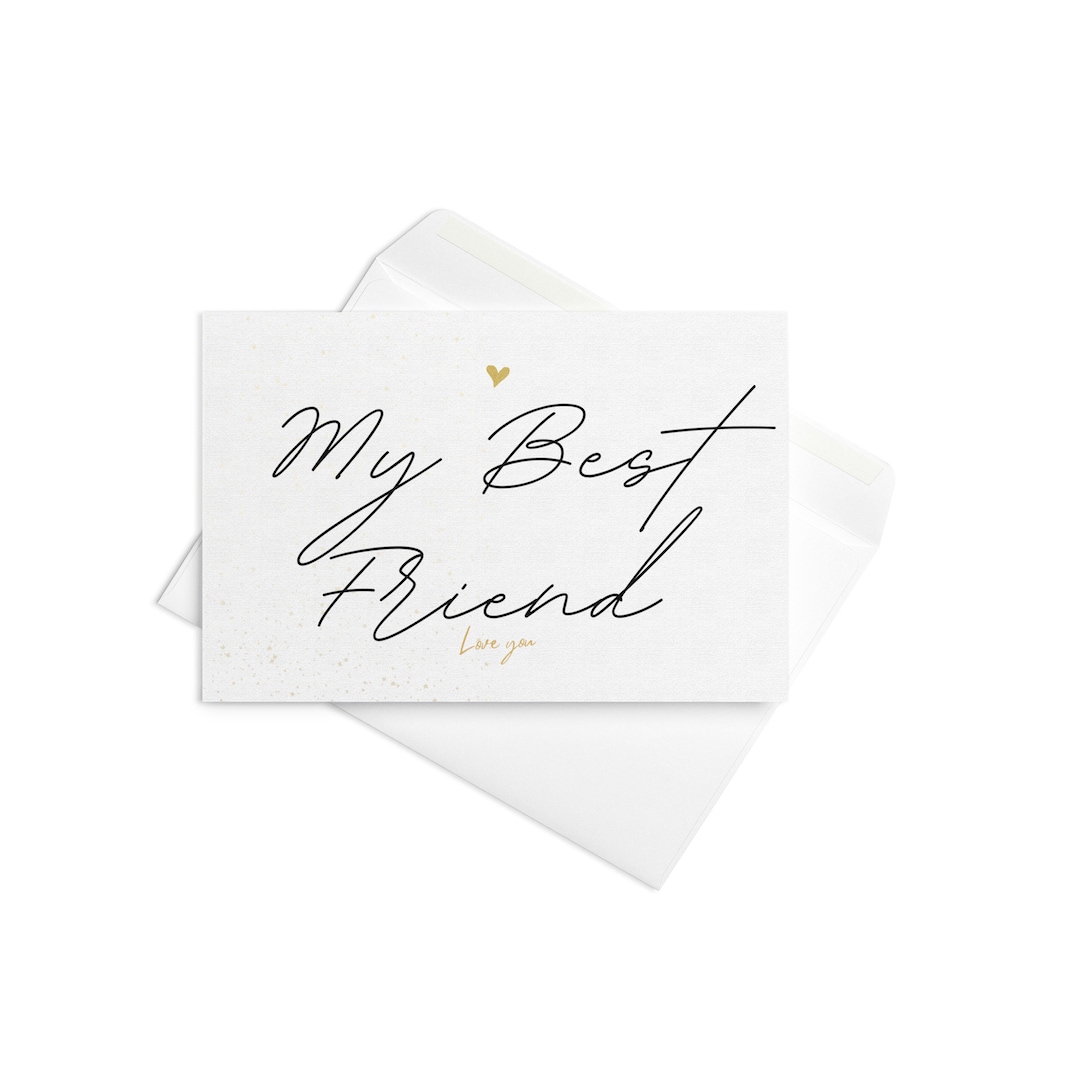 Best Friend Greeting Card - Friendship in All Stages - Friend Birthday ...