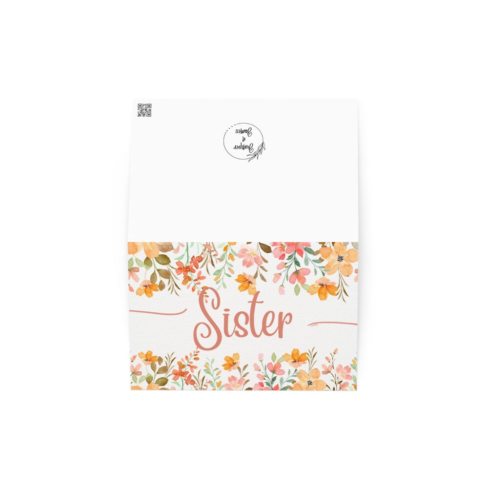 Sister Greeting Card - Sister Birthday Card - Best Sister Card - Happy ...