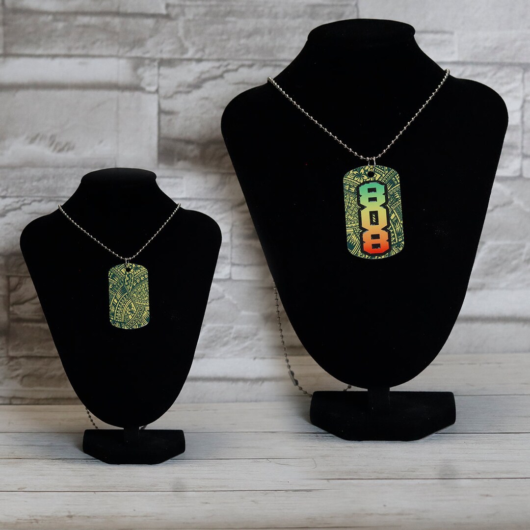 808 Tribal Dog Tag - Etsy