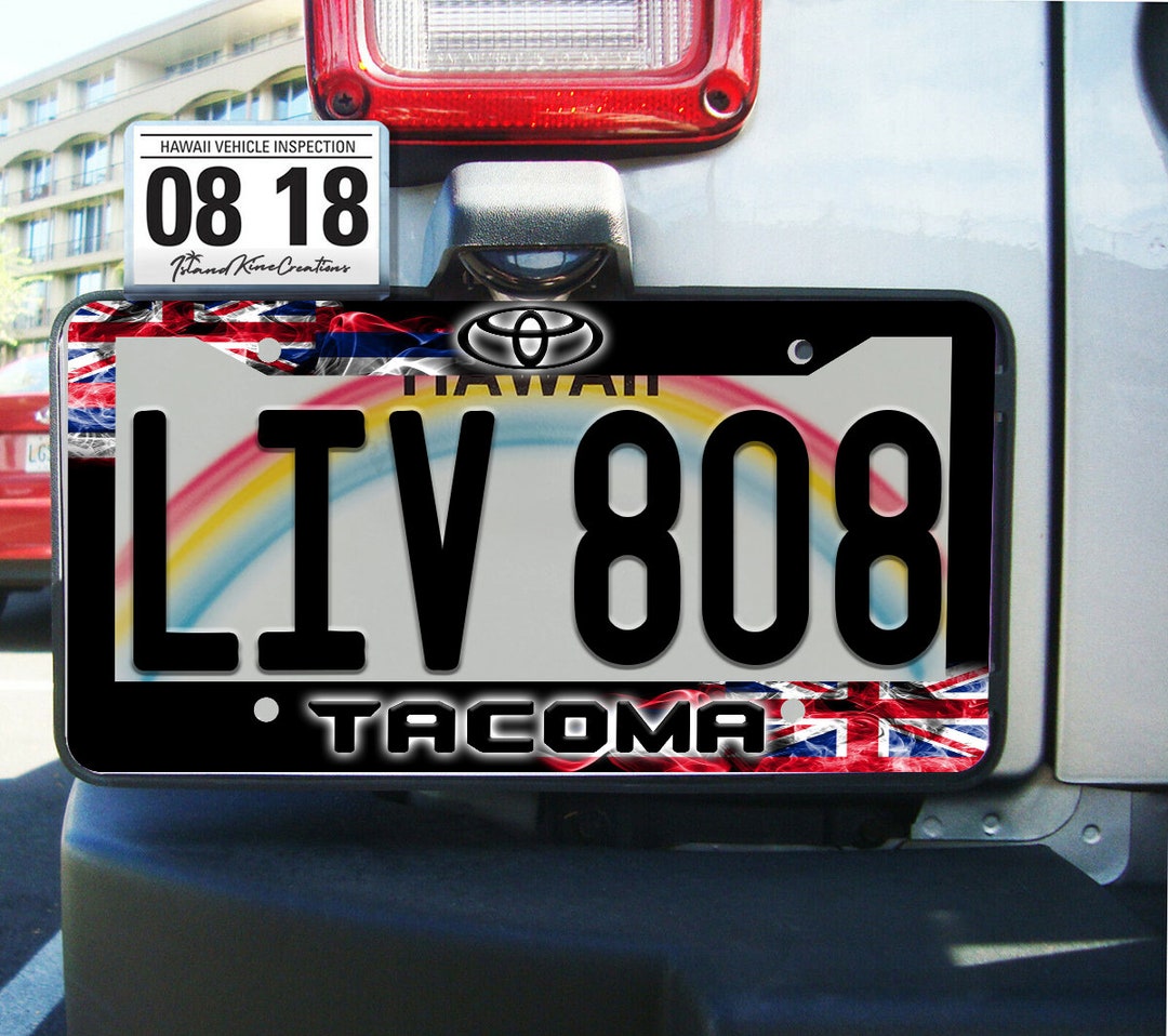 Tacoma License Plate Frame - Etsy