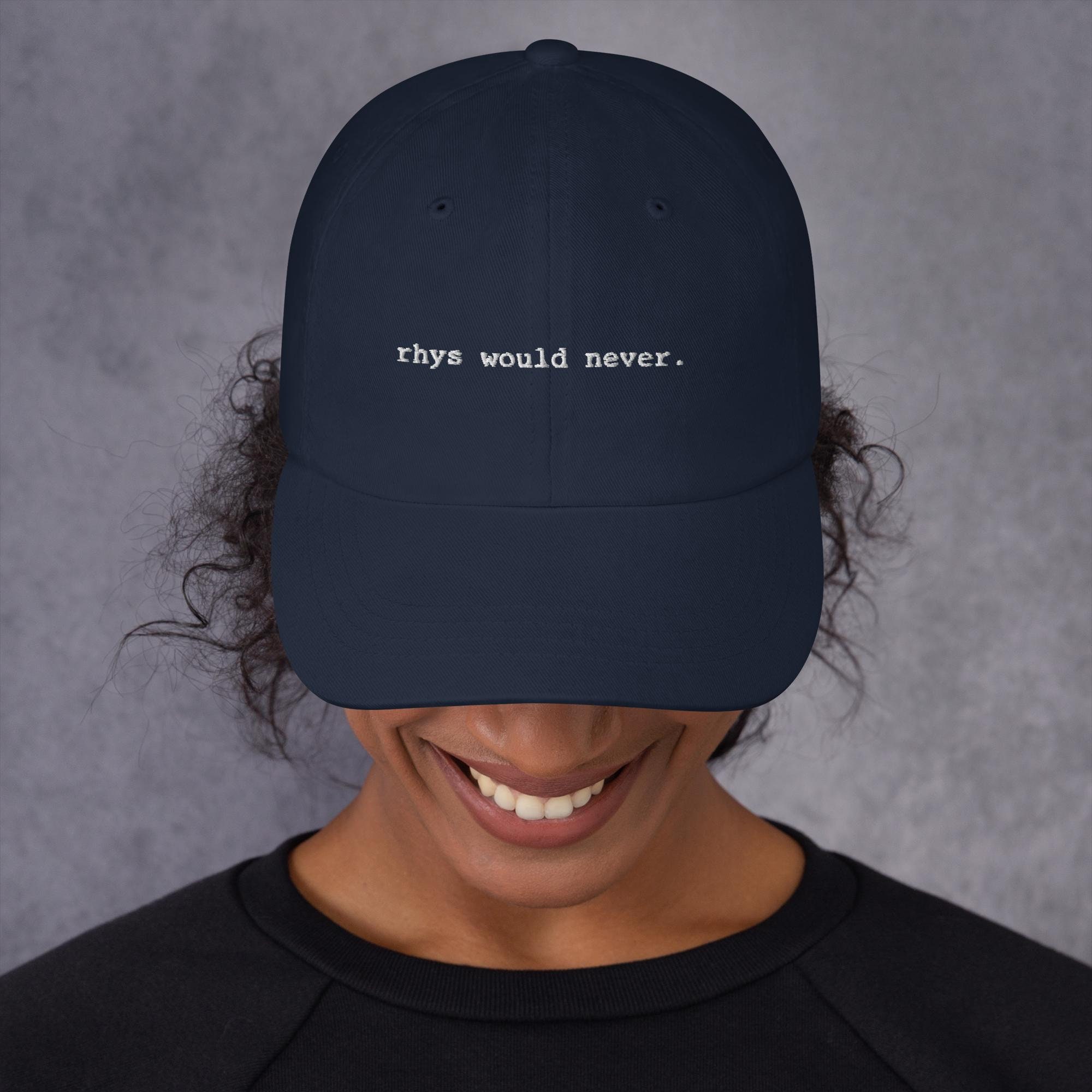 Embroidered ACOTAR Dad Hat, Rhys Would Never - Etsy