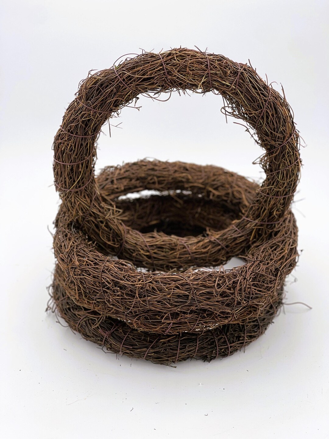 Grapevine Wreath Base, DIY Grapevine Wreath for Craft, Natural Round ...