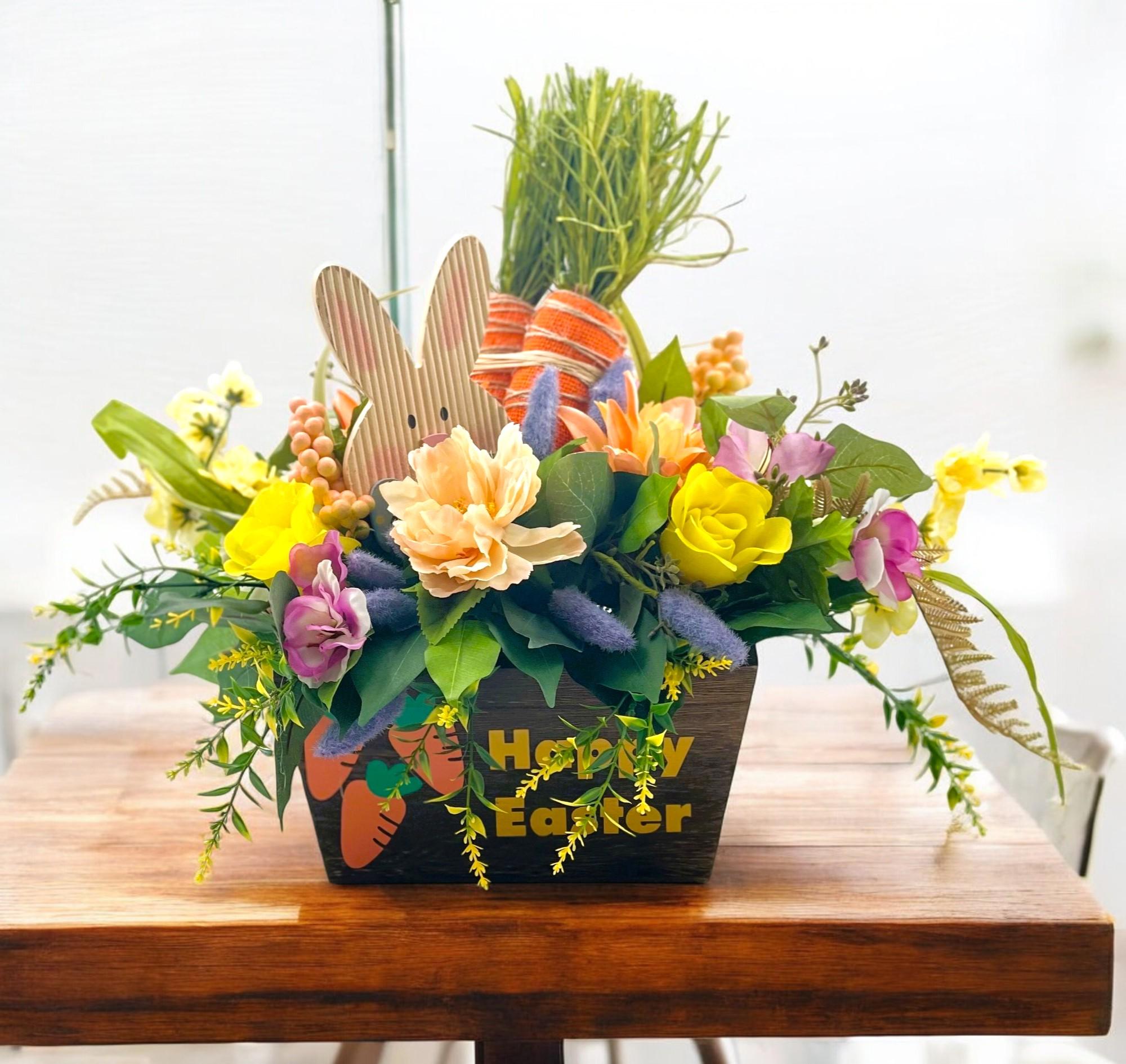 Easter Centerpiece, Easter Centerpiece Arrangement, Easter Table ...