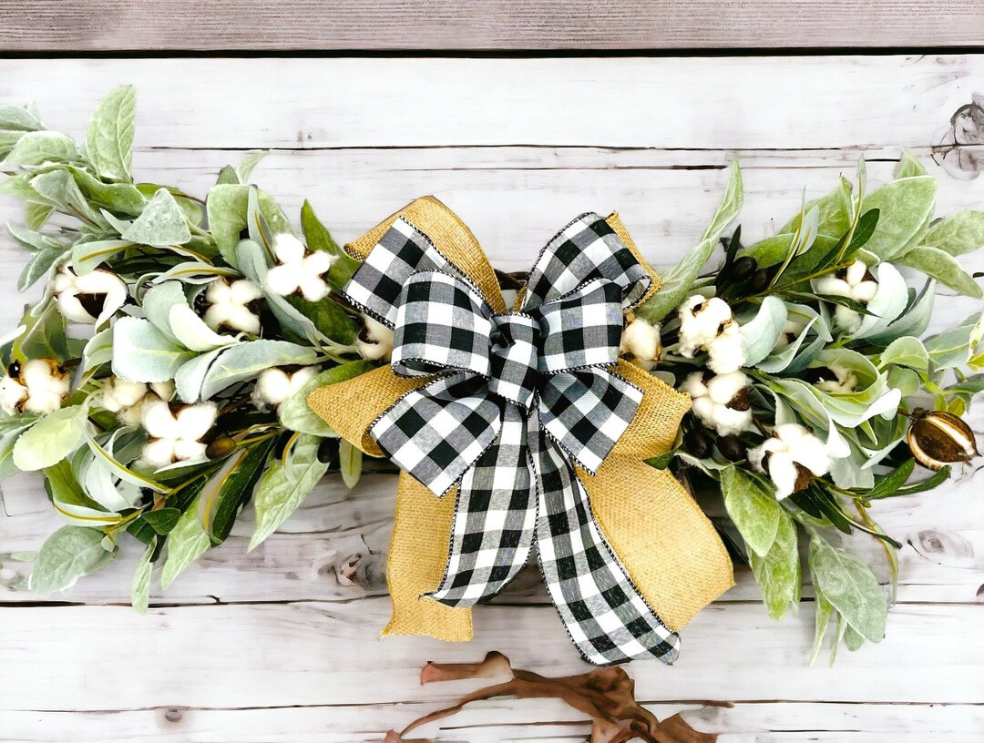 Farmhouse Wreath, Farmhouse Swag, Everyday Wreath, Farmhouse Decor ...