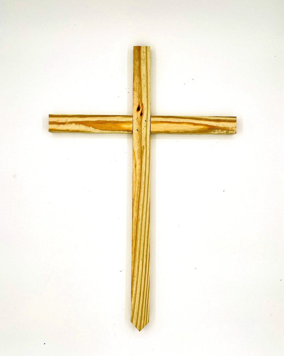 Unfinished Wooden Cross, Cemetery Cross, Grave Cross, Memorial Cross ...