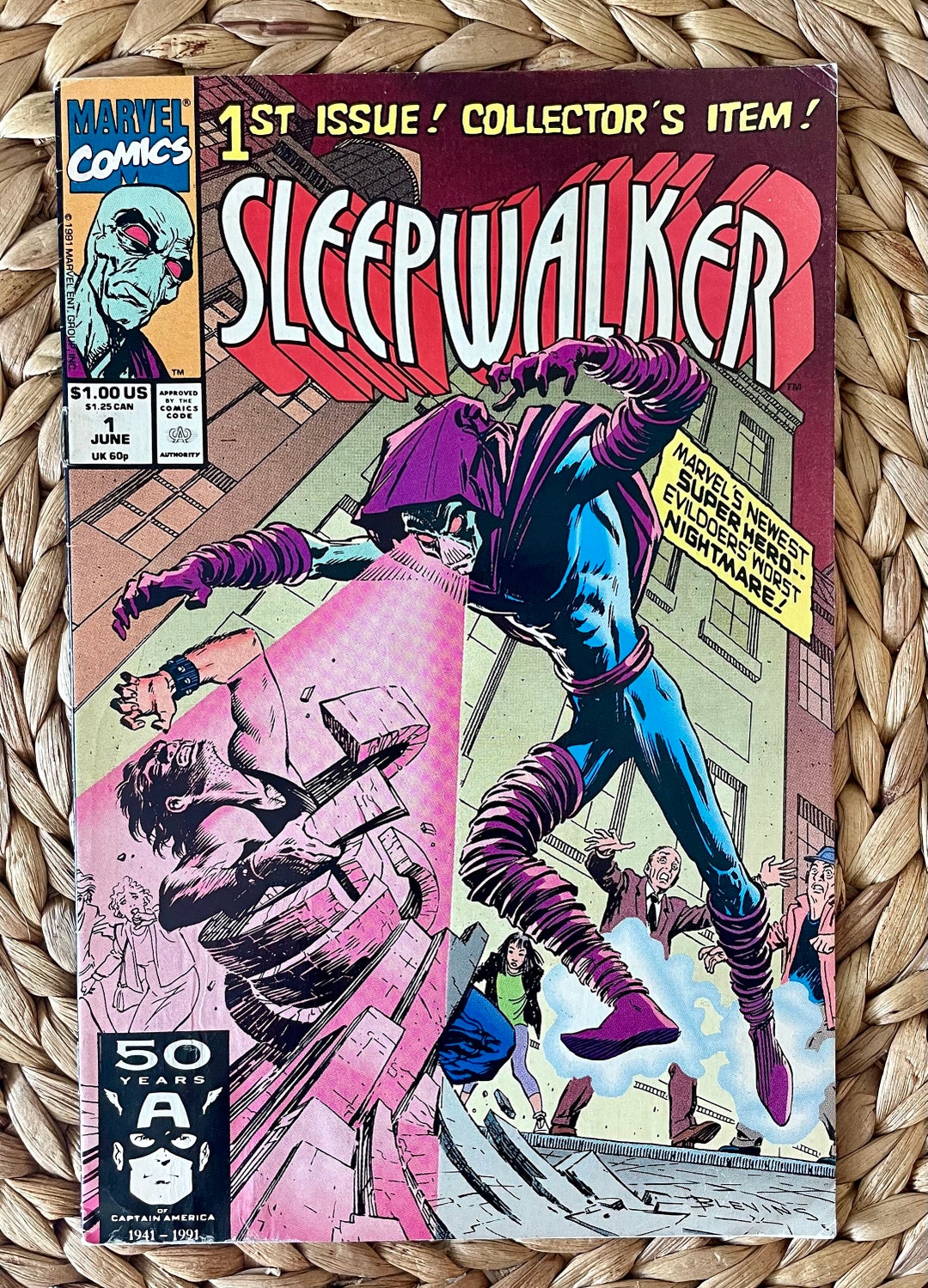 Marvel Comics 1st Issue Collector's Item SLEEPWALKER 1991 - Etsy