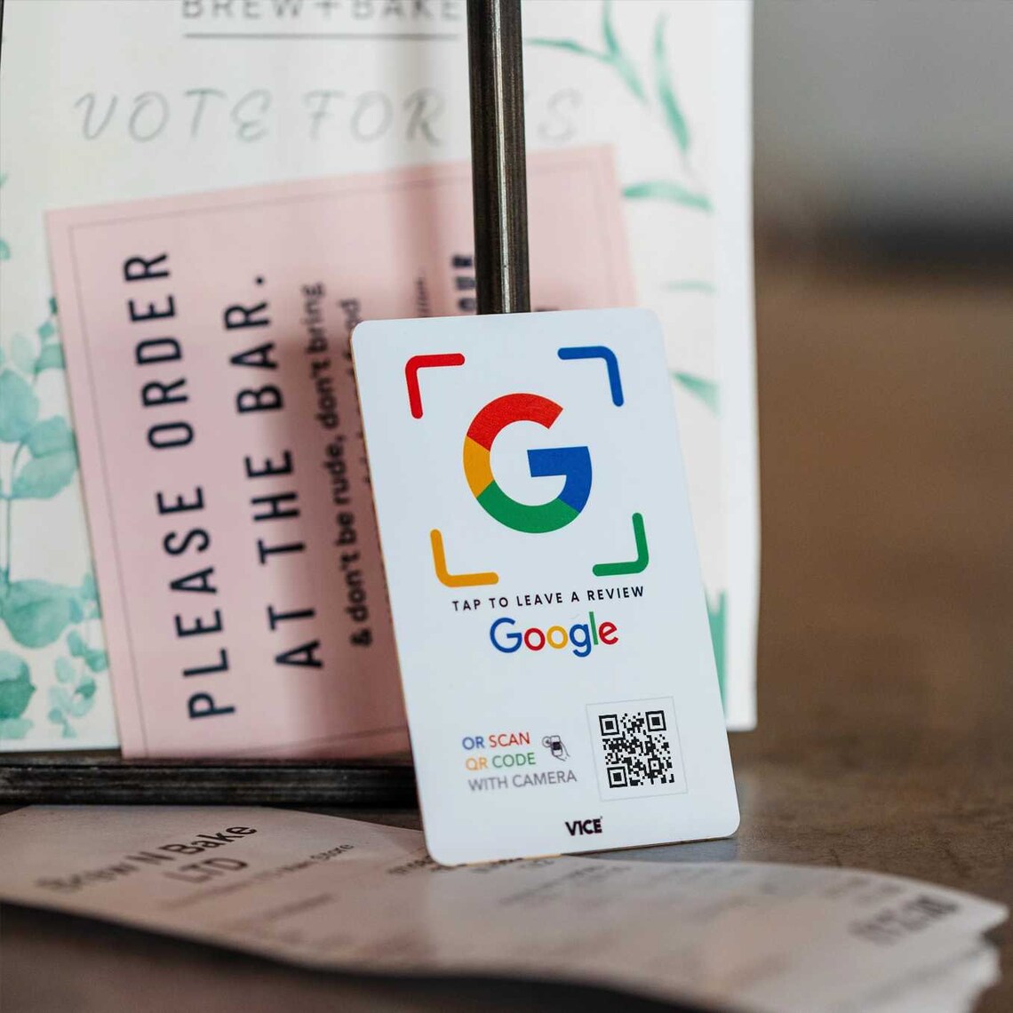 V1CE Review Card (NFC) - Tap Into Seamless Networking Powered by Our ...